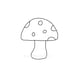 Polka-dot Mushroom Digital Download | Mushroom PNG | Mushroom SVG ...
