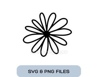 Daisy Name / Flower -- Digital Design -- PNG + SVG Download - Etsy
