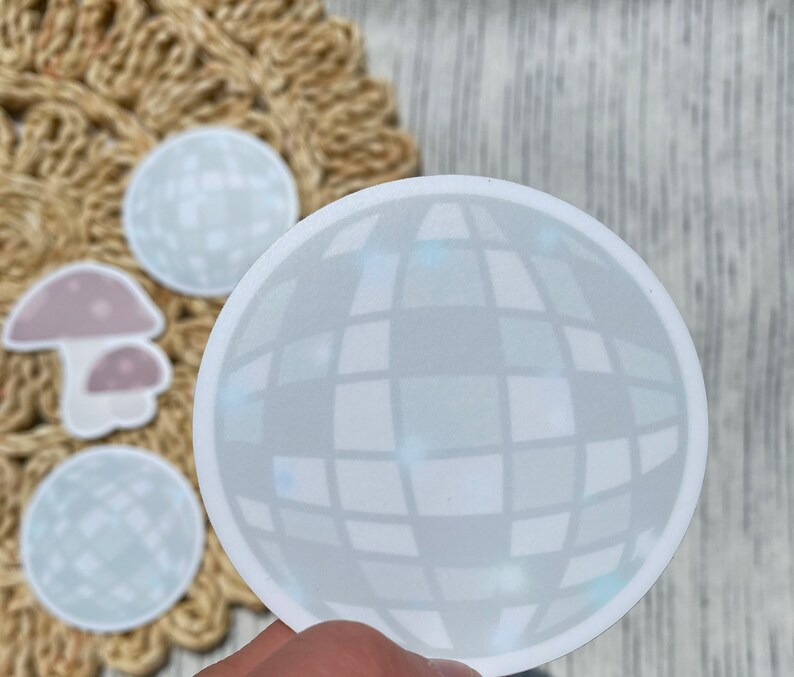 Mirrorball Sticker | Vinyl Sticker | Waterproof Sticker | Cute ...