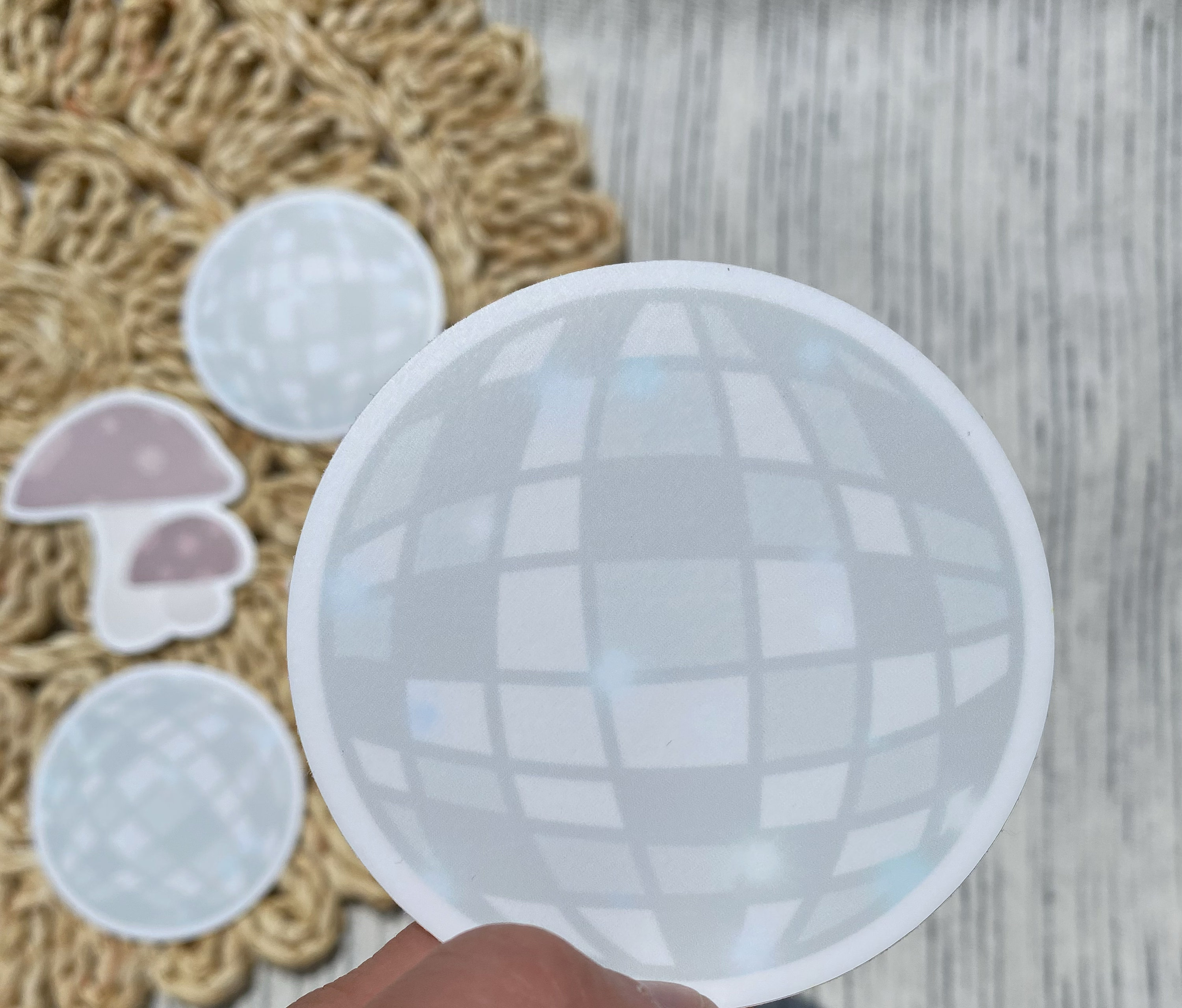 Mirrorball Sticker | Vinyl Sticker | Waterproof Sticker | Cute ...