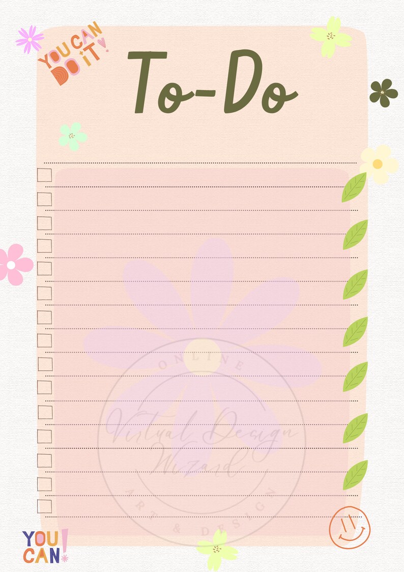 PRINTABLE Planner Set / Daily Planner / Weekly Planner / To-do List ...