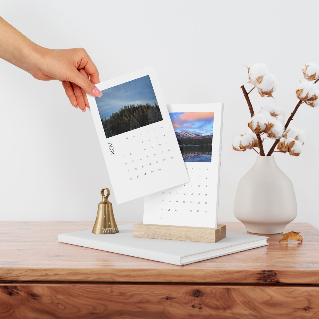 2023 Montana Scenic Calendar, Vertical Monthly Desk Calendar, Landscape ...