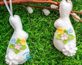 Easter Felt Ornaments - Etsy