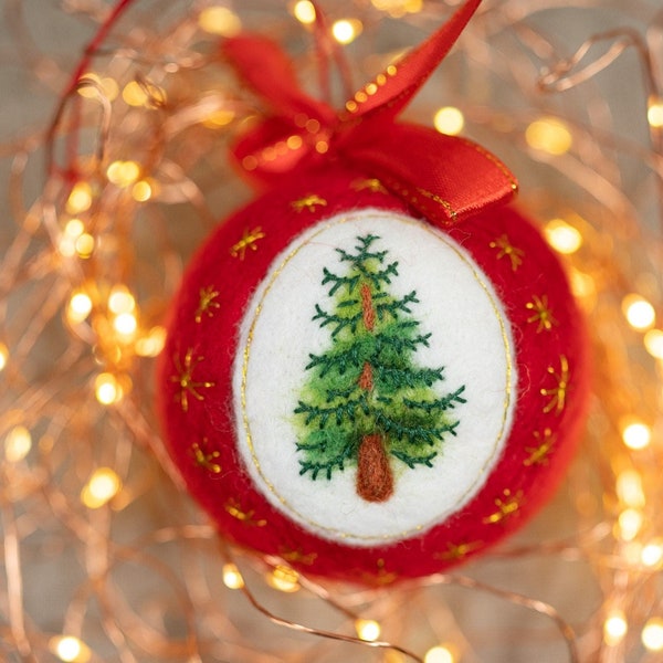 Wool Ornaments - Etsy