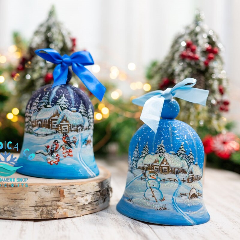 Bell Ornaments - Etsy