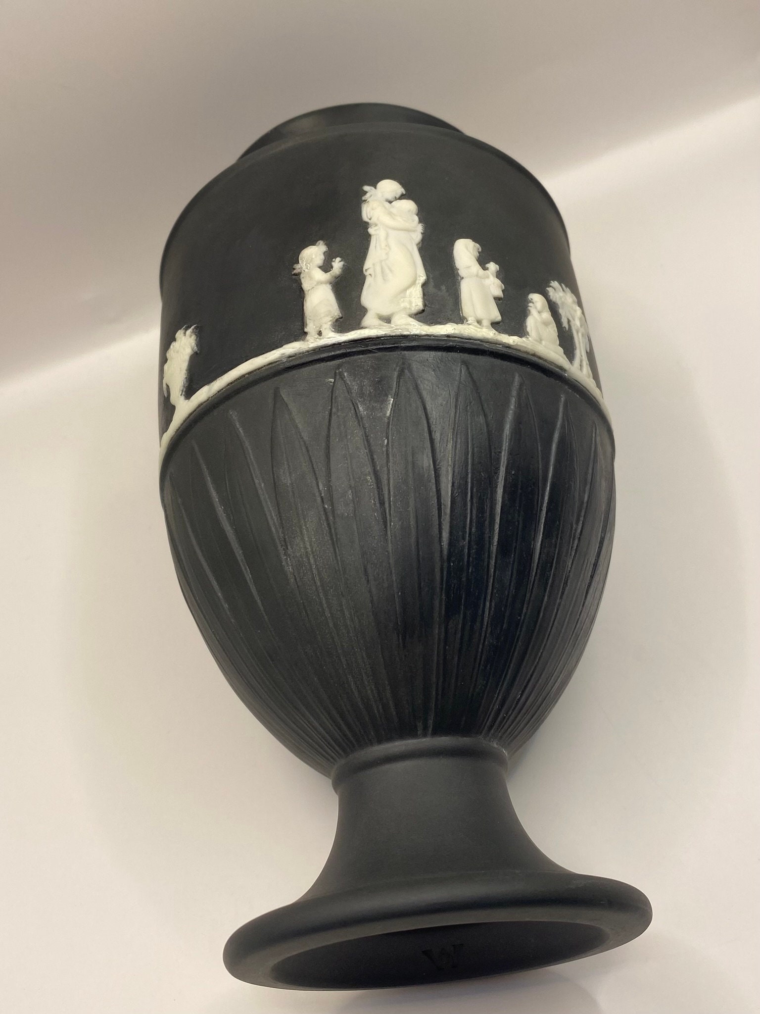 Antique Black Wedgwood Jasperware Urn Shaped Vase - Etsy