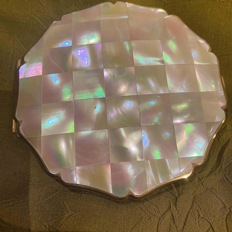 Pearl Compact - Etsy