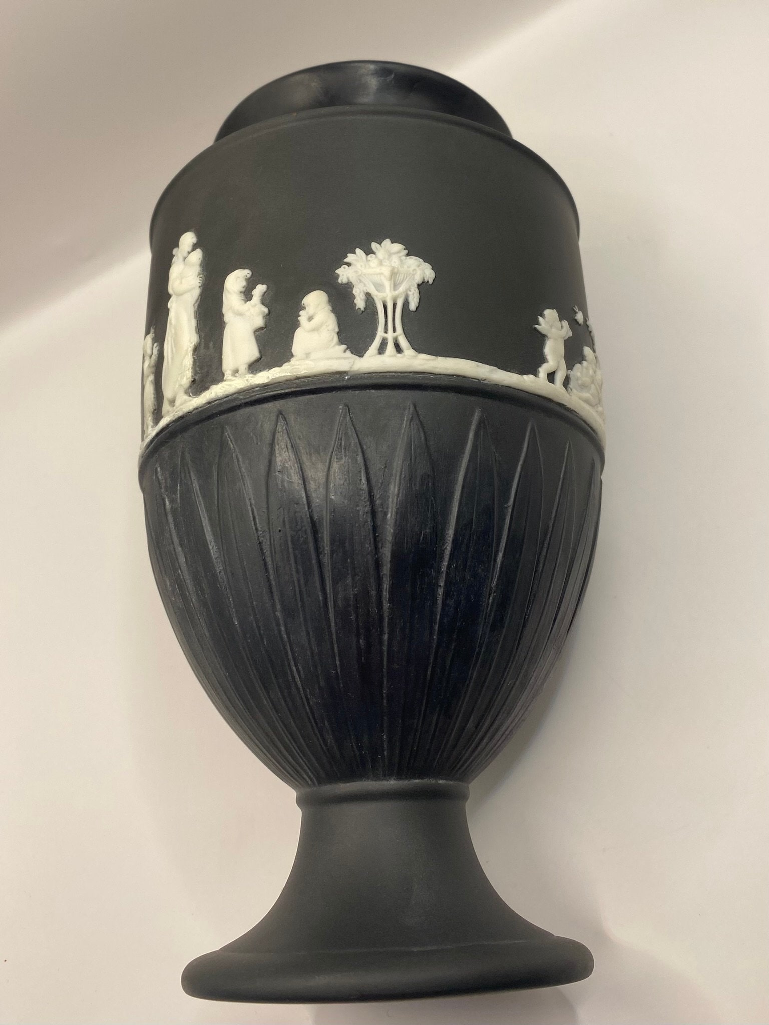 Antique Black Wedgwood Jasperware Urn Shaped Vase - Etsy