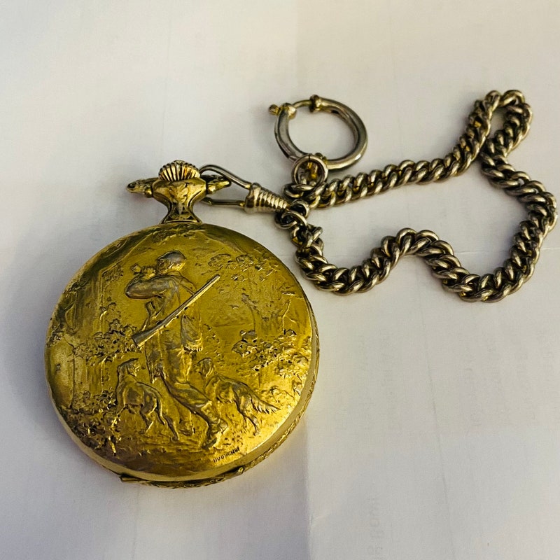 Large Pocket Watch - Etsy