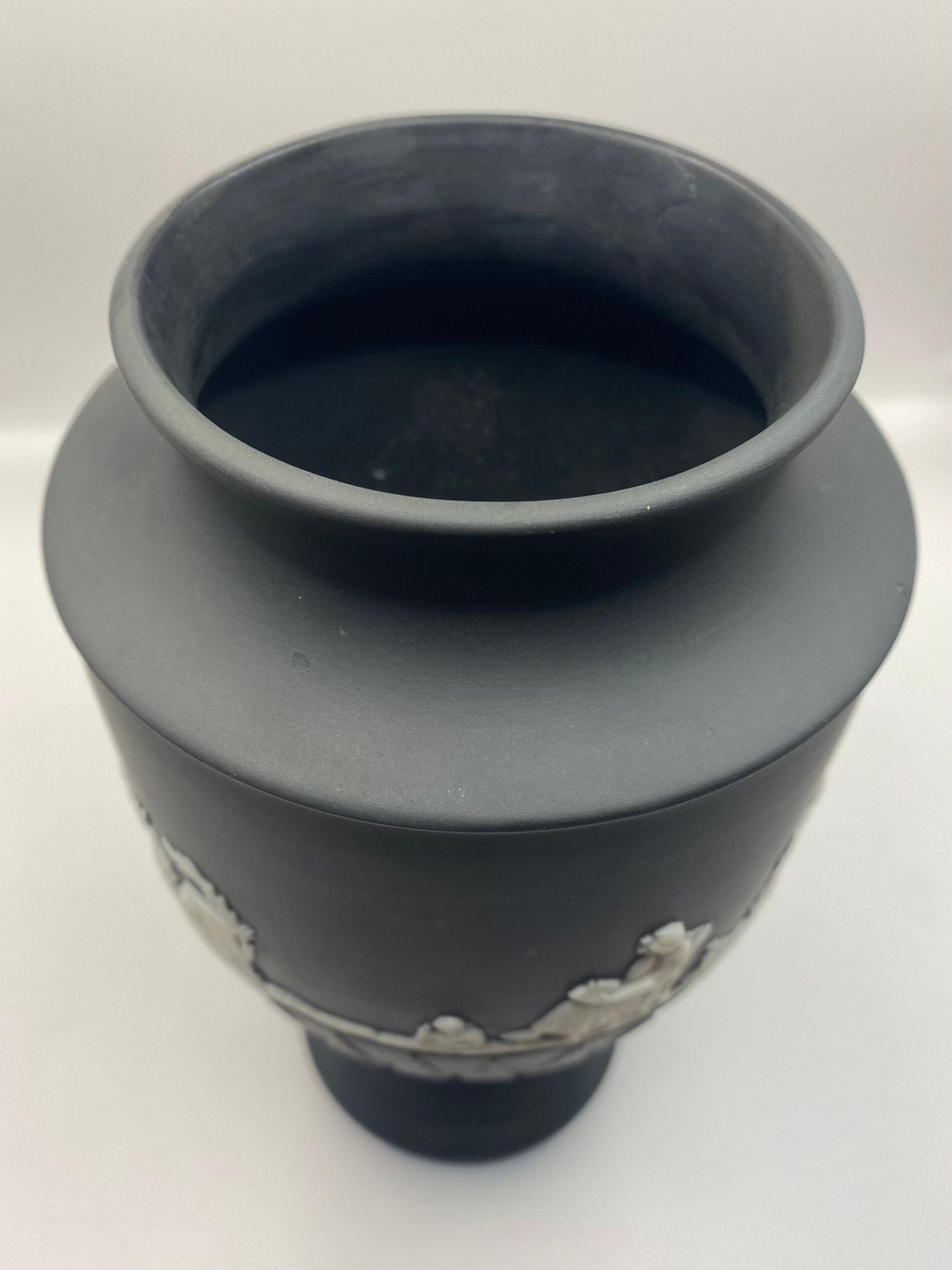Antique Black Wedgwood Jasperware Urn Shaped Vase - Etsy
