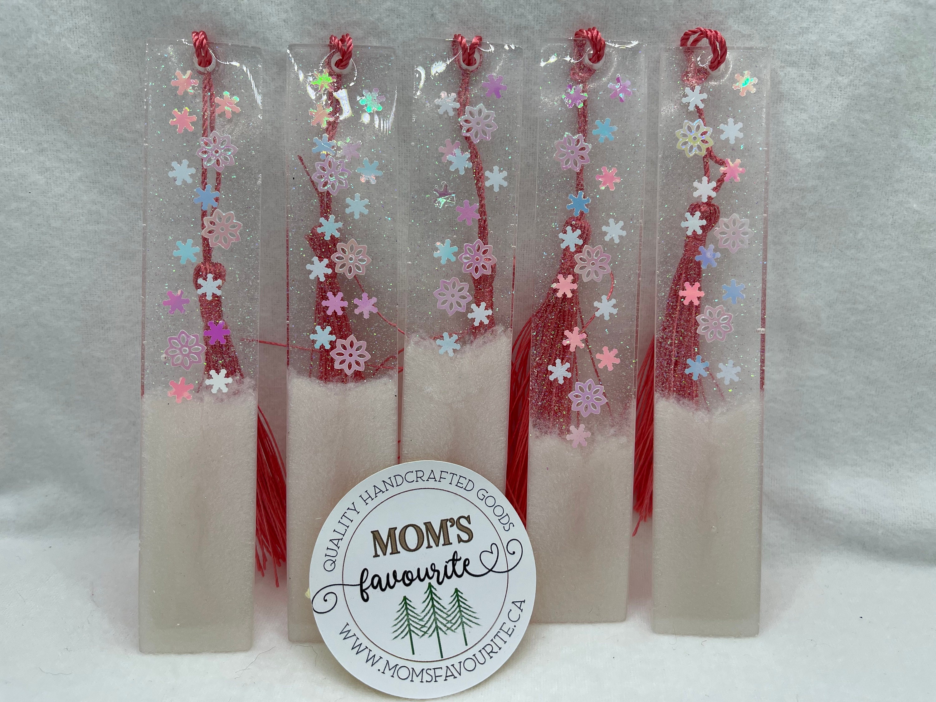 Book Club Pack of Bookmarks Snowy and Cozy - Etsy