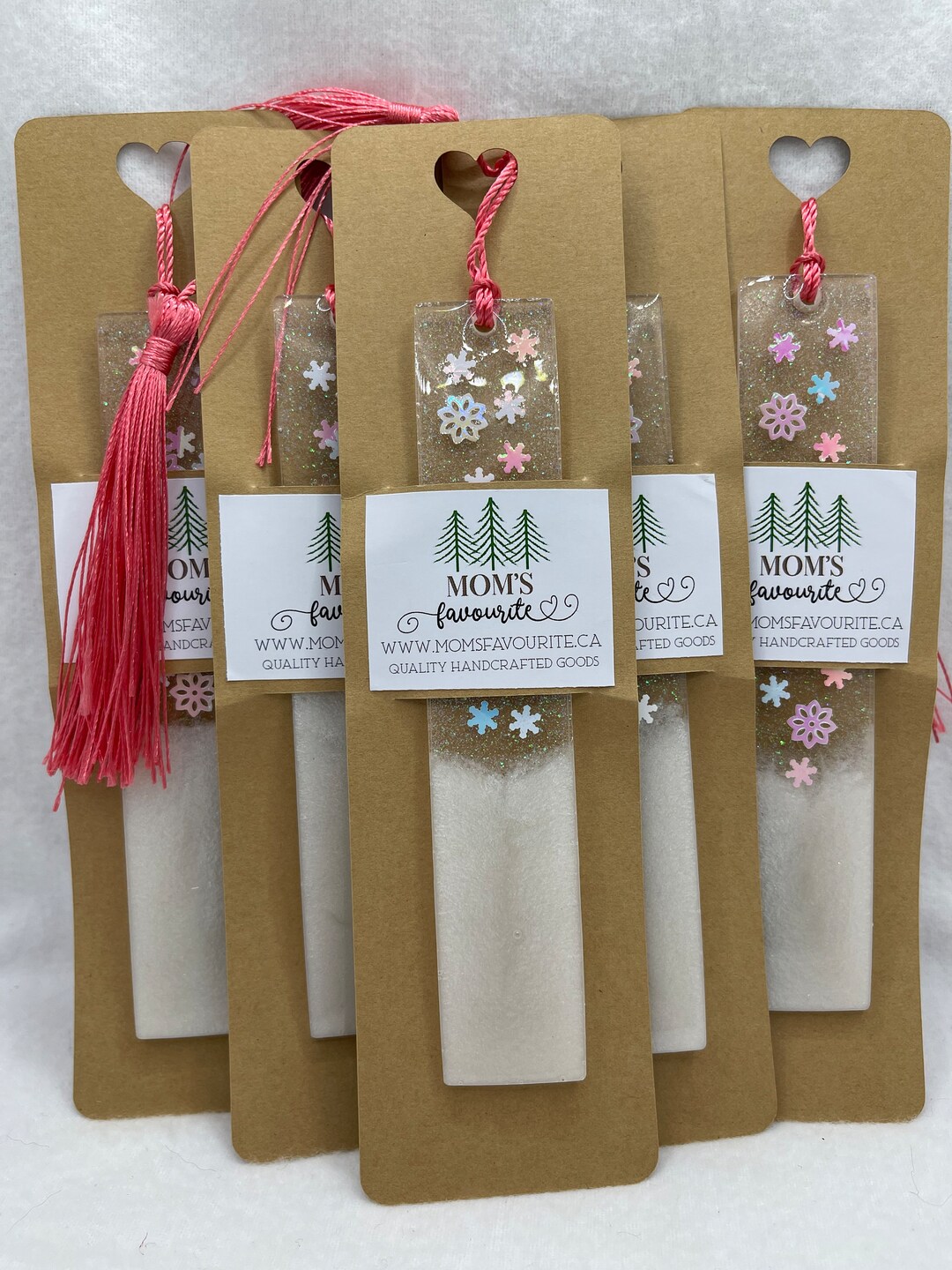 Book Club Pack of Bookmarks Snowy and Cozy - Etsy