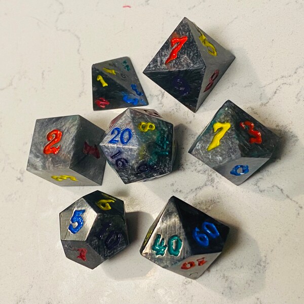 Dark Moon Dice - Etsy