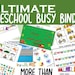 Ultimate Preschool Busy Binder|digital Download|pdf|file Folder Games ...