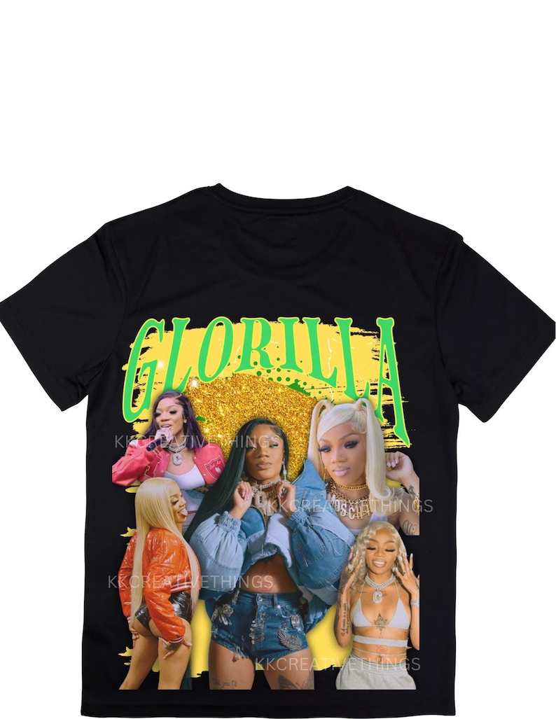 Glorilla Png| Yeaa Glo| Rapper Graphic Tee|glorilla Bootleg Tee - Etsy