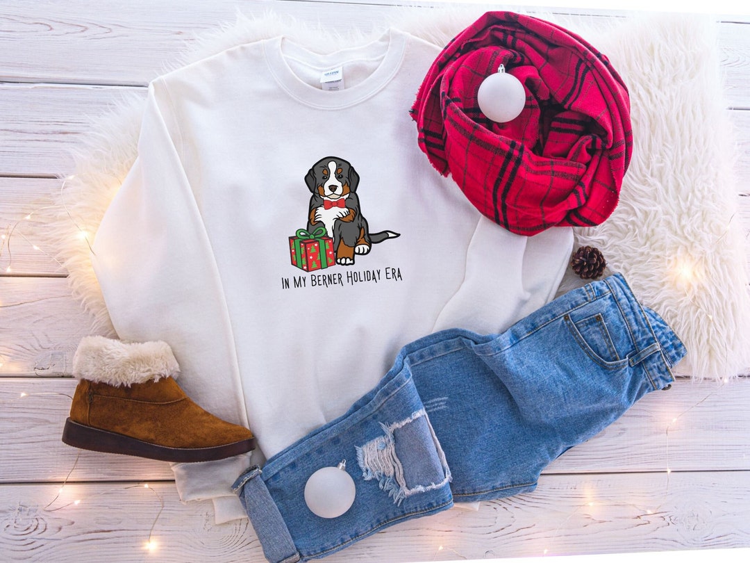 Berner Holiday Sweatshirt in My Holiday Era Sweatshirt - Etsy