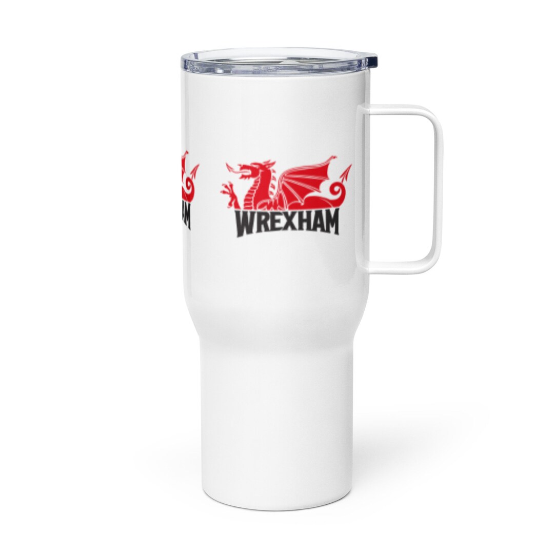 Wrexham AFC Travel Mug With Handle - Etsy
