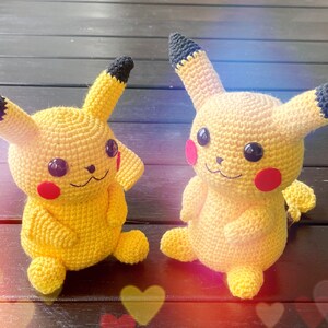 Crochet PDF Pattern - Super Easy Tutorial Cute Pikachu Amigurumi ...