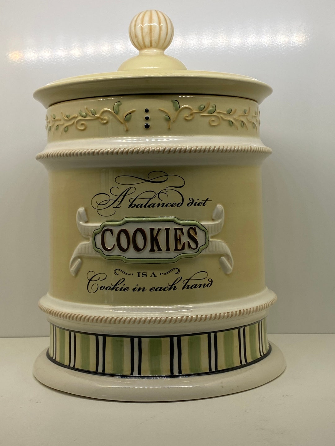 Grassland Road Large Cookie Jar - Etsy