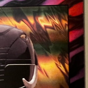 Mighty Morphin Power Rangers - the BLACK RANGER - the New Series - Card ...