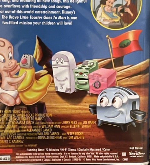 The Brave Little Toaster Goes To Mars Lampy