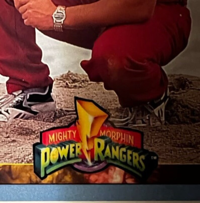 Mighty Morphin Power Rangers - JASON - Series 2 - Card #81 - 1994 - Etsy