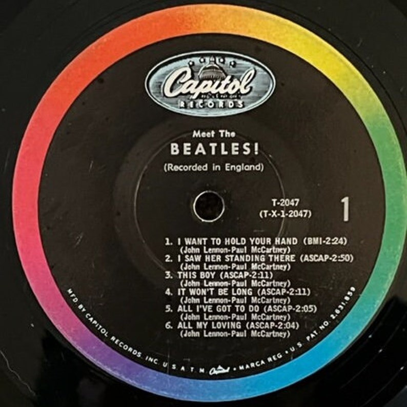 Meet the Beatles! the First Album by England's Phenomenal Pop Combo ...