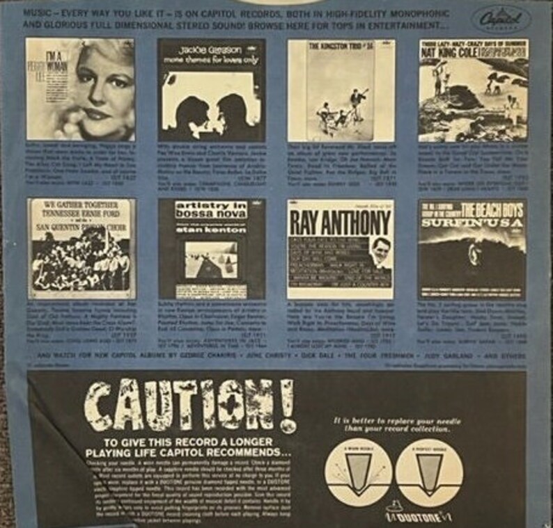 Meet the Beatles! the First Album by England's Phenomenal Pop Combo - Vinyl LP (T2047) - Etsy