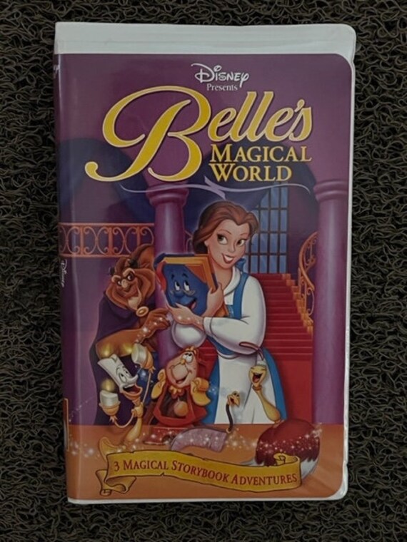 Disney Presents Belle's Magical World VHS Movie 12546 - Etsy