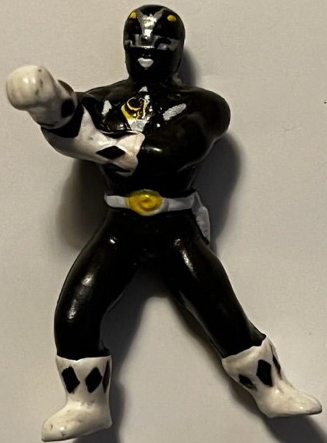 Mighty Morphin Power Rangers' 1.5" Zack (the Black Ranger) - 1994 ...
