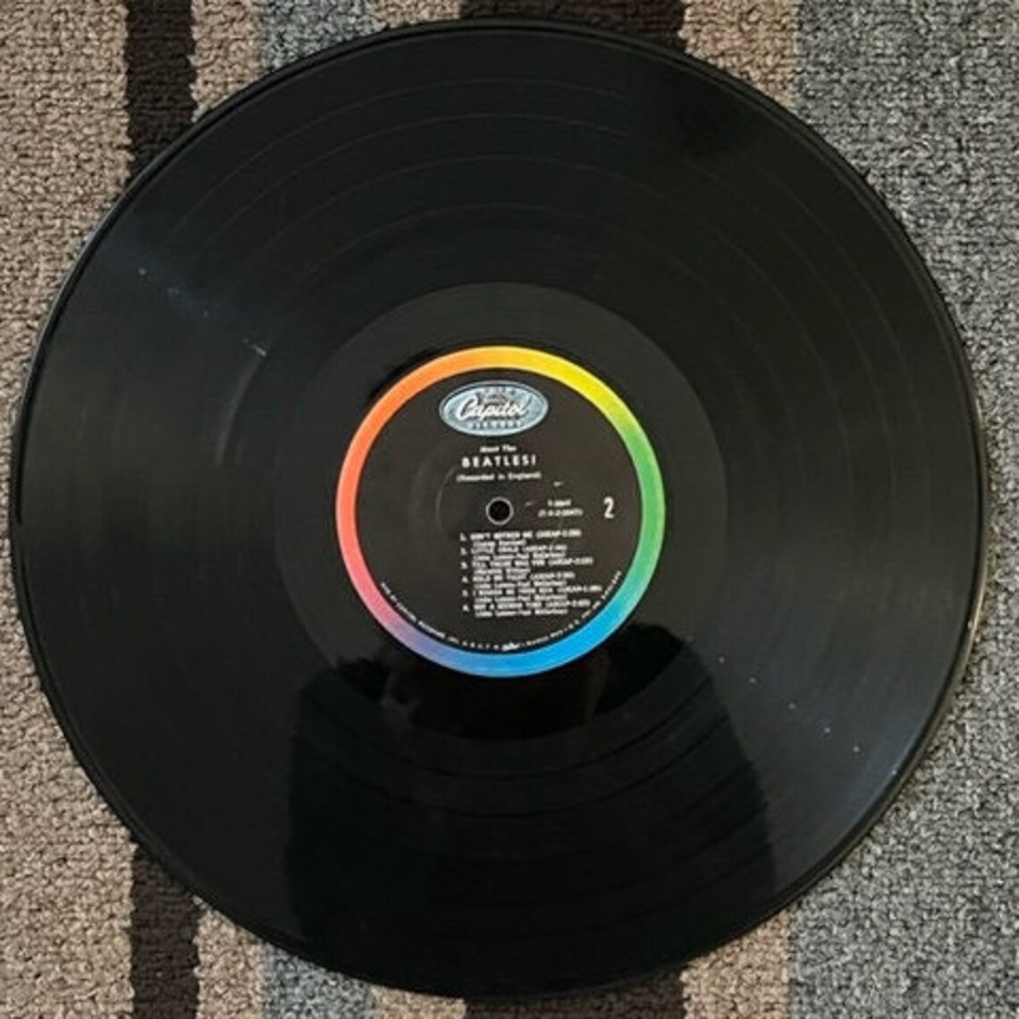 Meet the Beatles the First Album by England's Phenomenal - Etsy