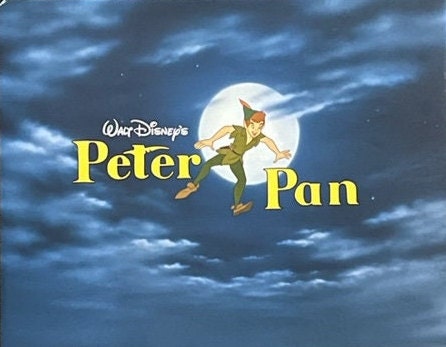 Walt Disney's Peter Pan Exclusive Commemorative Lithograph - Etsy