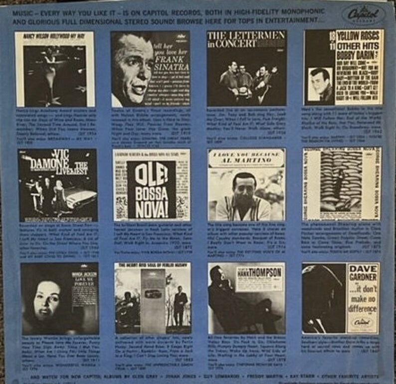 The Beatles' Second Album Vinyl LP T2080 - Etsy