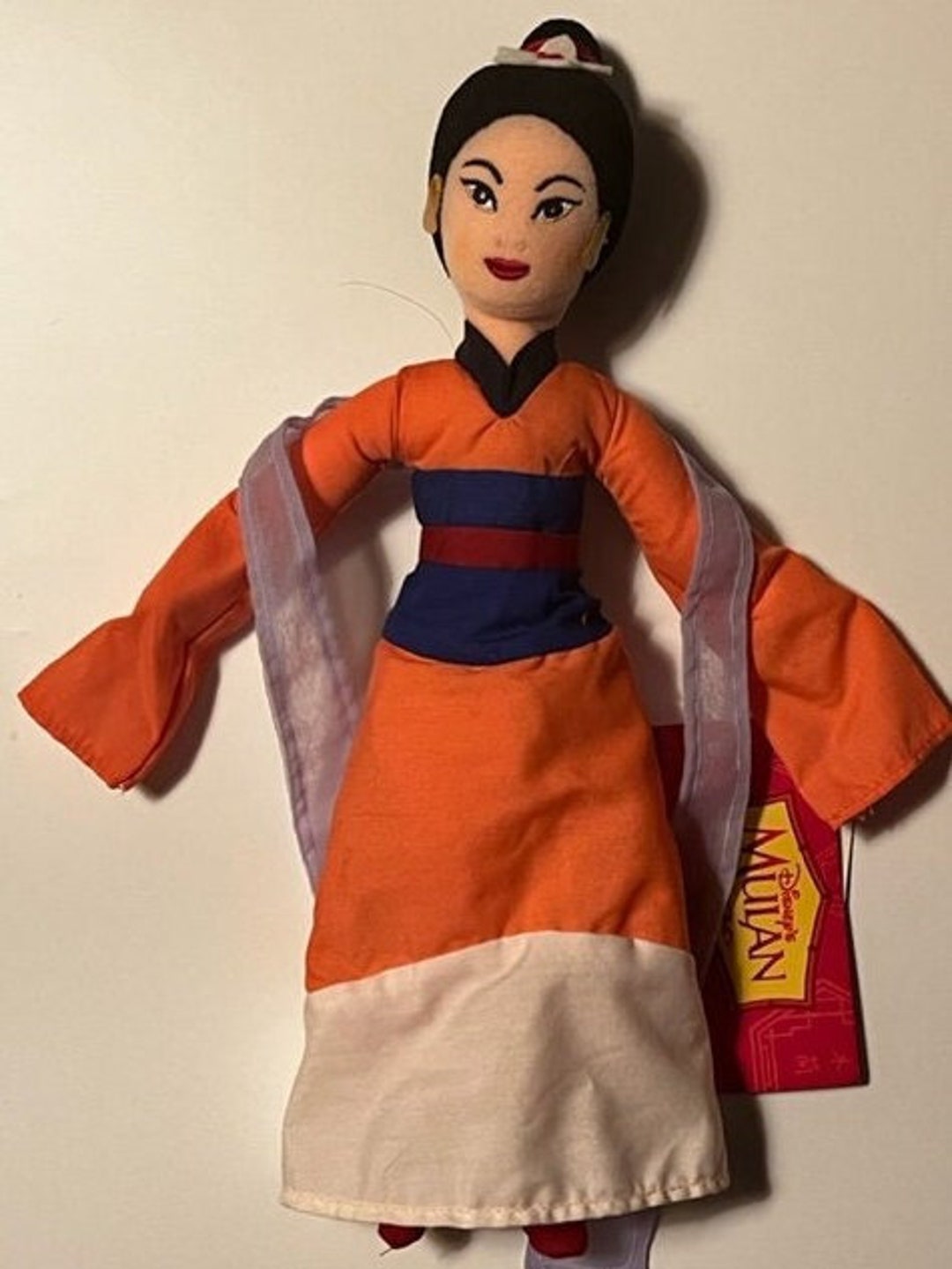 THE DISNEY STORE Bean Bag - Mulan - Traditional Mulan Pink (11.5") - Etsy