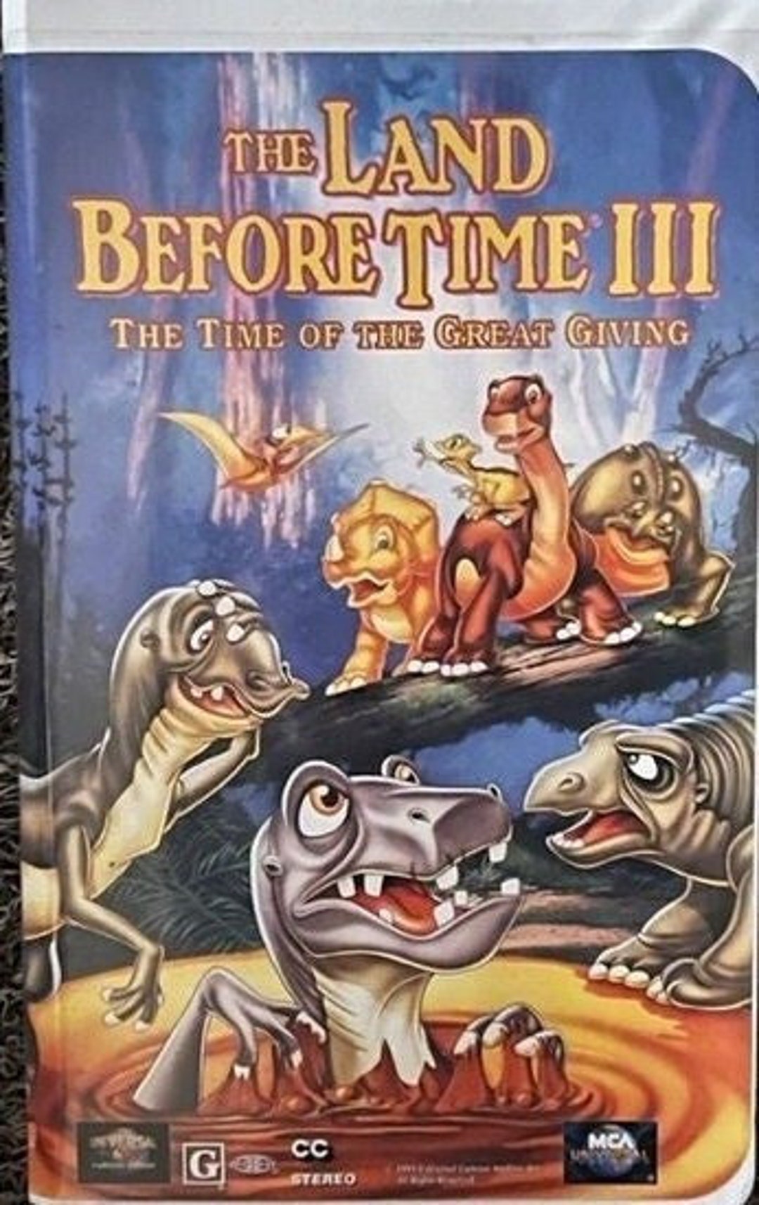 The Land Before Time III the Time of the Great Giving VHS Movie 82413 ...