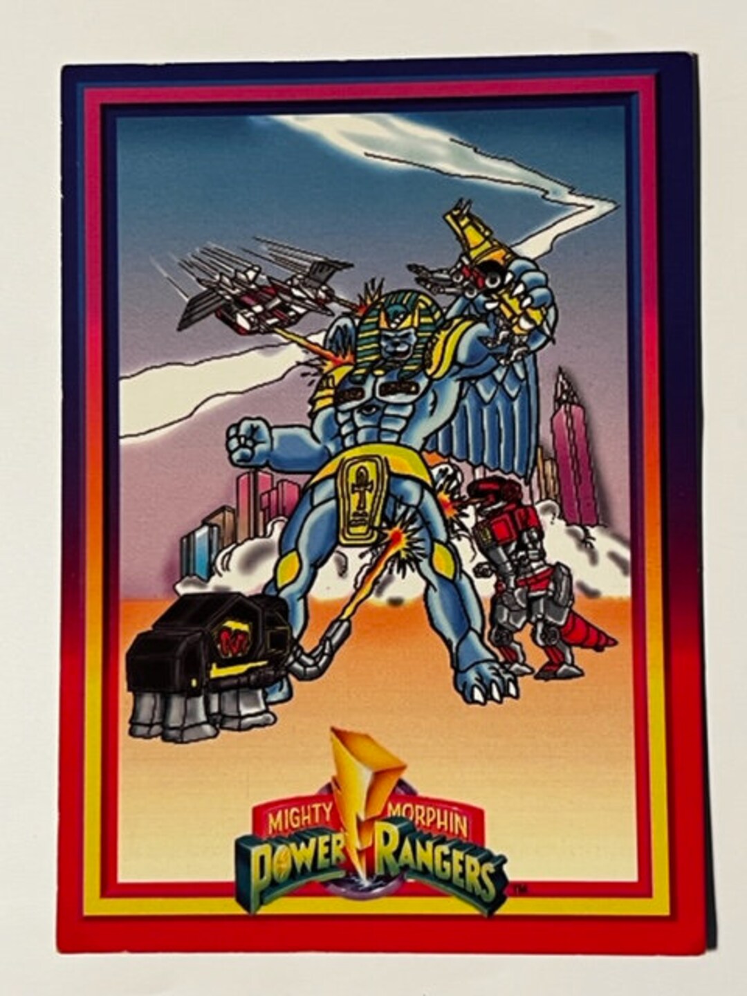 Mighty Morphin Power Rangers - BATTLE ACTION - Card #60 - 1994 - Etsy