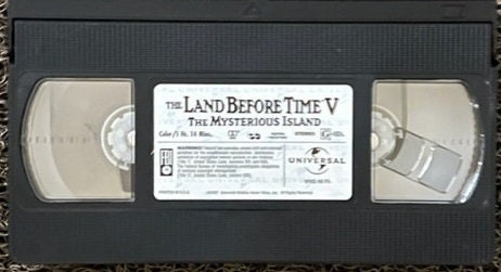 The Land Before Time V - the Mysterious Island - VHS Movie (83187) - Etsy