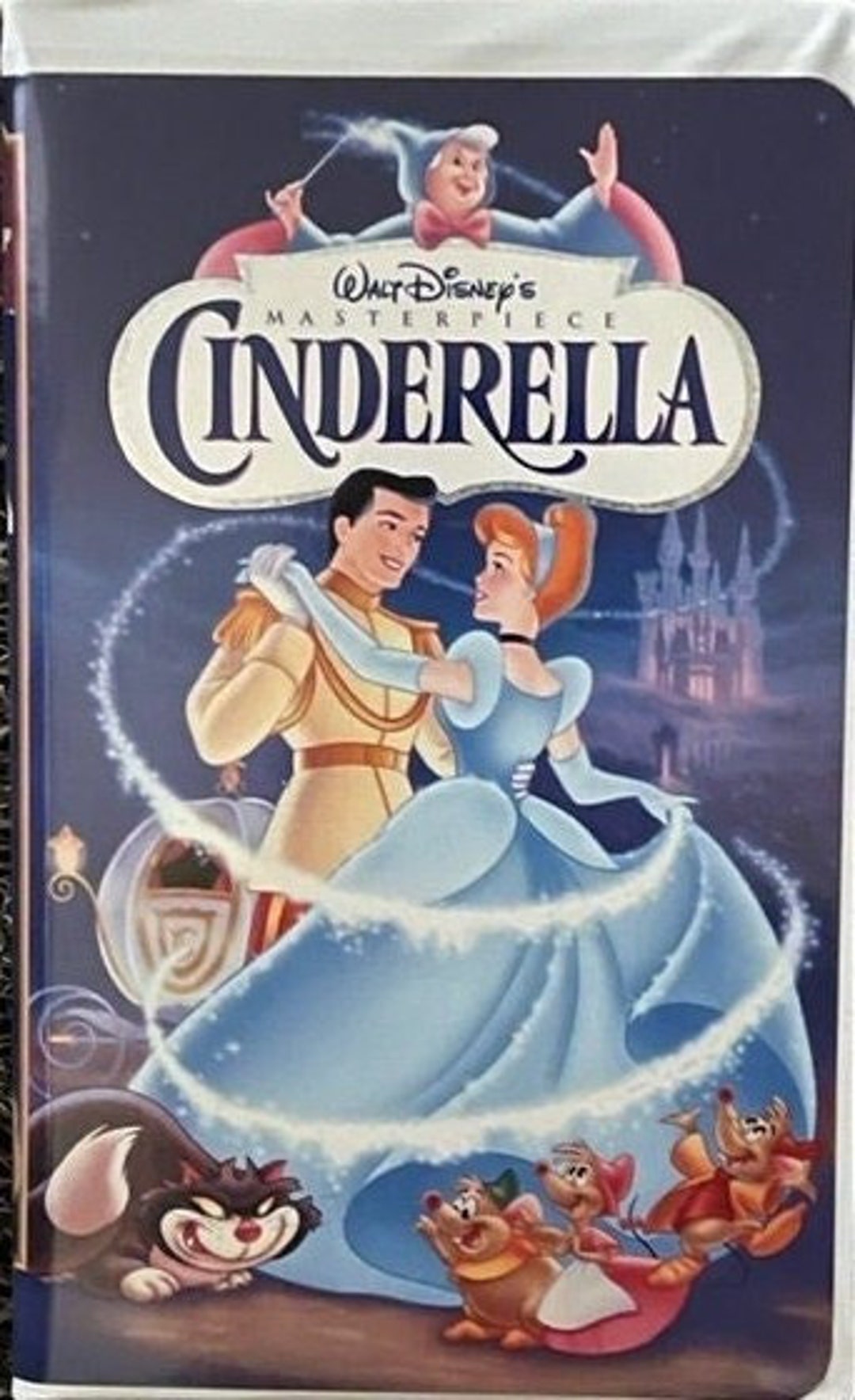 Walt Disney's Masterpiece Cinderella - VHS Movie (5265) - Etsy