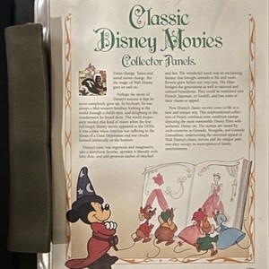Classic Disney Movies Collector Panels - Postal Commemorative Society ...