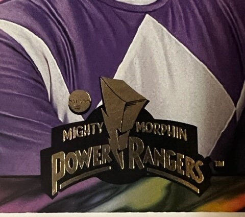 Mighty Morphin Power Rangers the BLUE RANGER the New Series Card AN-5 ...