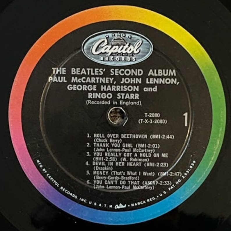 The Beatles' Second Album - Vinyl LP (T2080) - Etsy