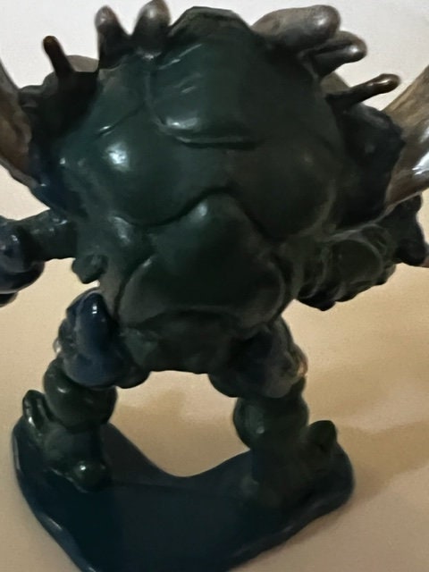 Mighty Morphin Power Rangers' 2.75 Figure With Stand Silver Horns 1994 ...