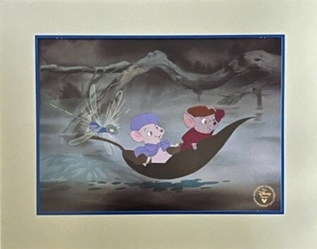Disney's Masterpiece the Rescuers Exclusive Commemorative Lithograph - Etsy