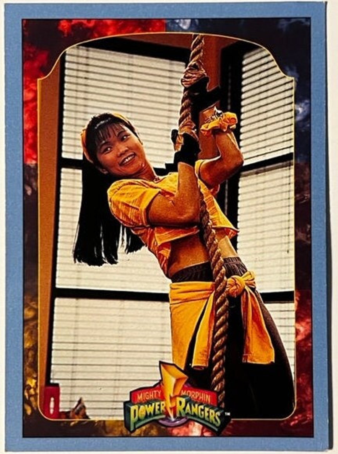 Mighty Morphin Power Rangers - ROPE CLIMB - Series 2 - Card #74 - 1994 ...