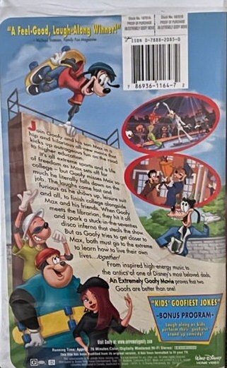 Disney's an Extremely Goofy Movie VHS Movie 18701 - Etsy