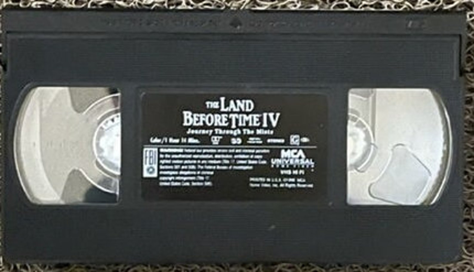 The Land Before Time IV - Journey Through the Mists - VHS Move (82396 ...
