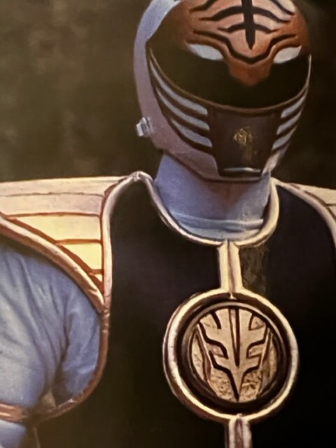 Mighty Morphin Power Rangers THE WHITE RANGER the New Season Card 71 ...