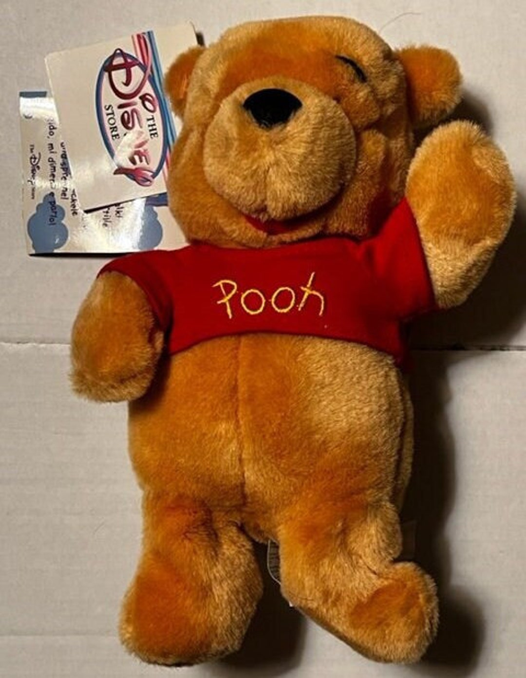 THE DISNEY STORE Bean Bag - Pooh Jumping Bean Bag (9") - Etsy