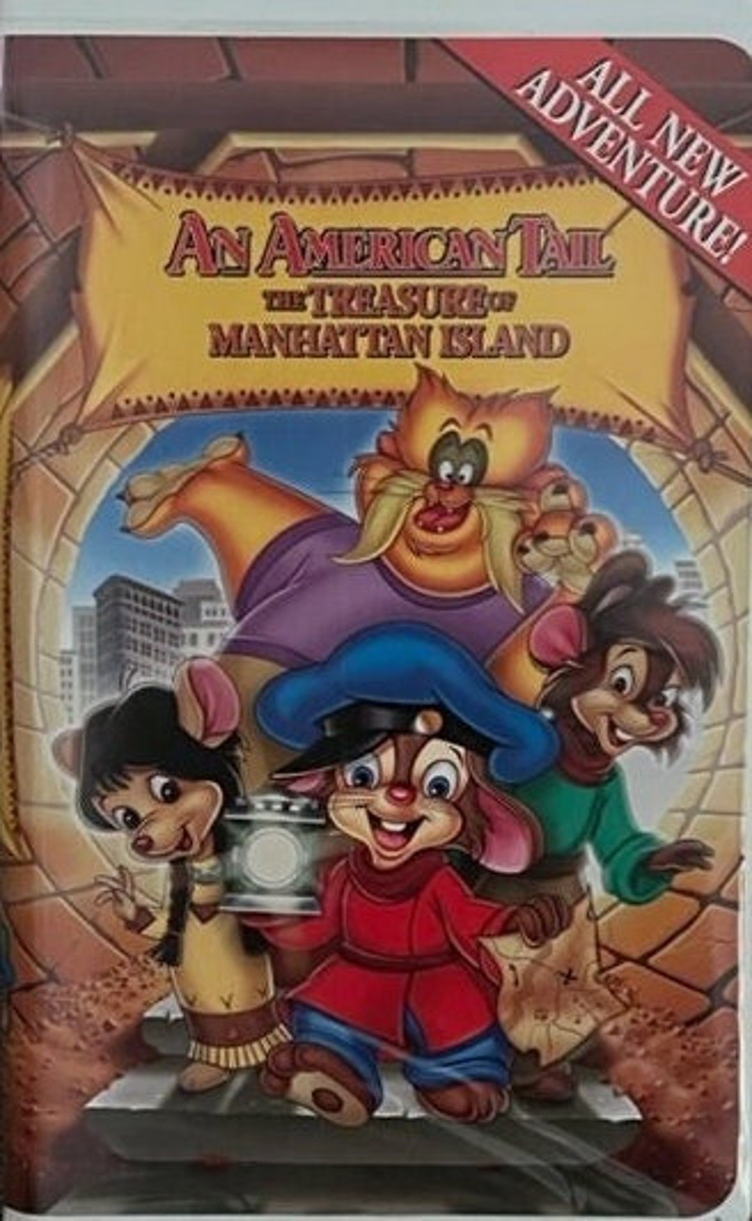 An American Tail - the Treasure of Manhattan Island - VHS Movie (83305 ... An American Tail - the Treasure of Manhattan Island - VHS Movie (83305 ...