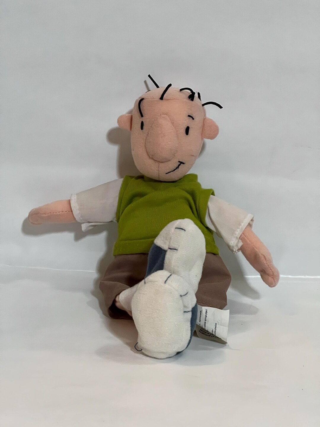 THE DISNEY STORE Bean Bag - Doug's 1st Movie - Doug (9") (new Without ...